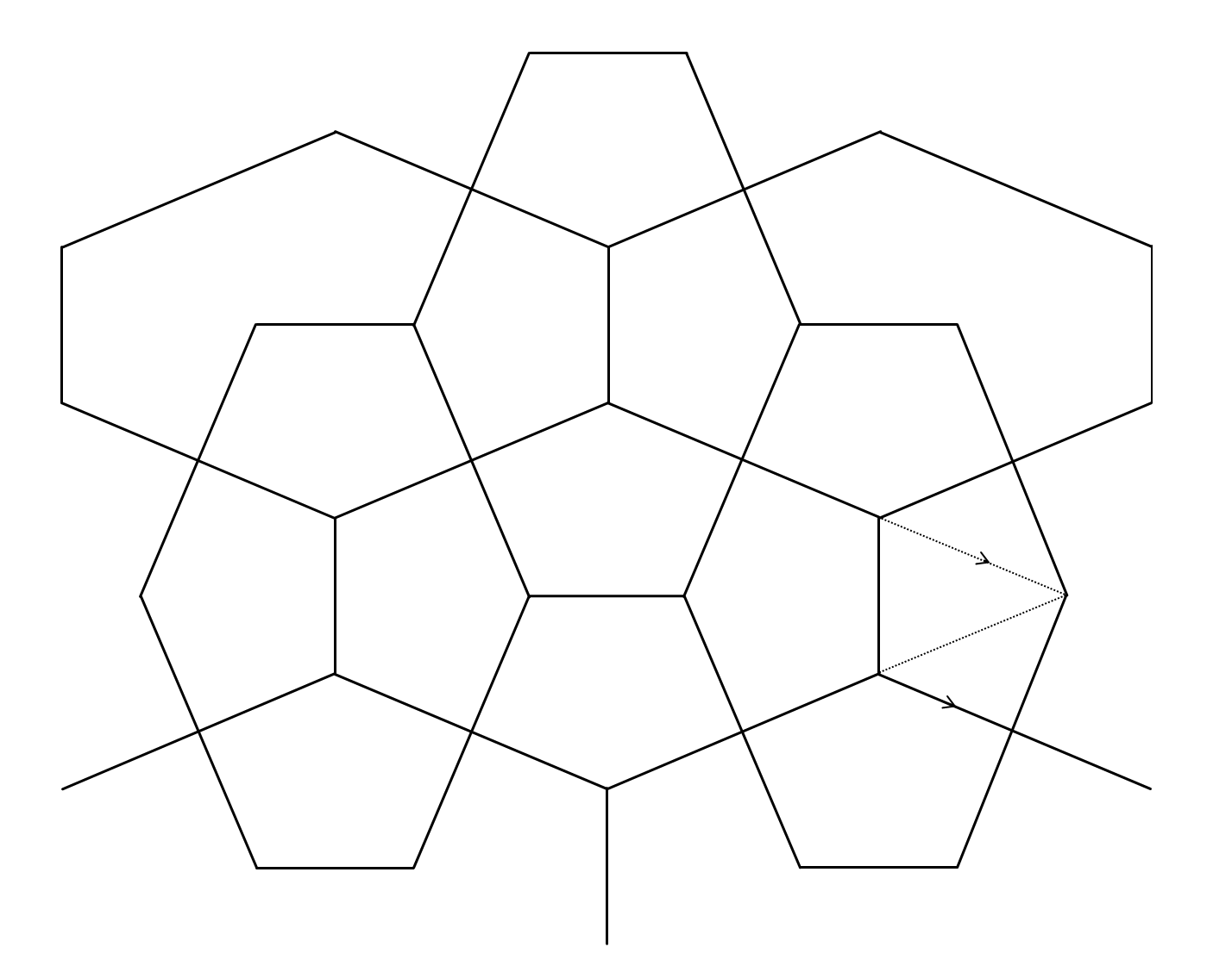 MEDIAN Don Steward mathematics teaching: 'Cairo' pentagon tilings