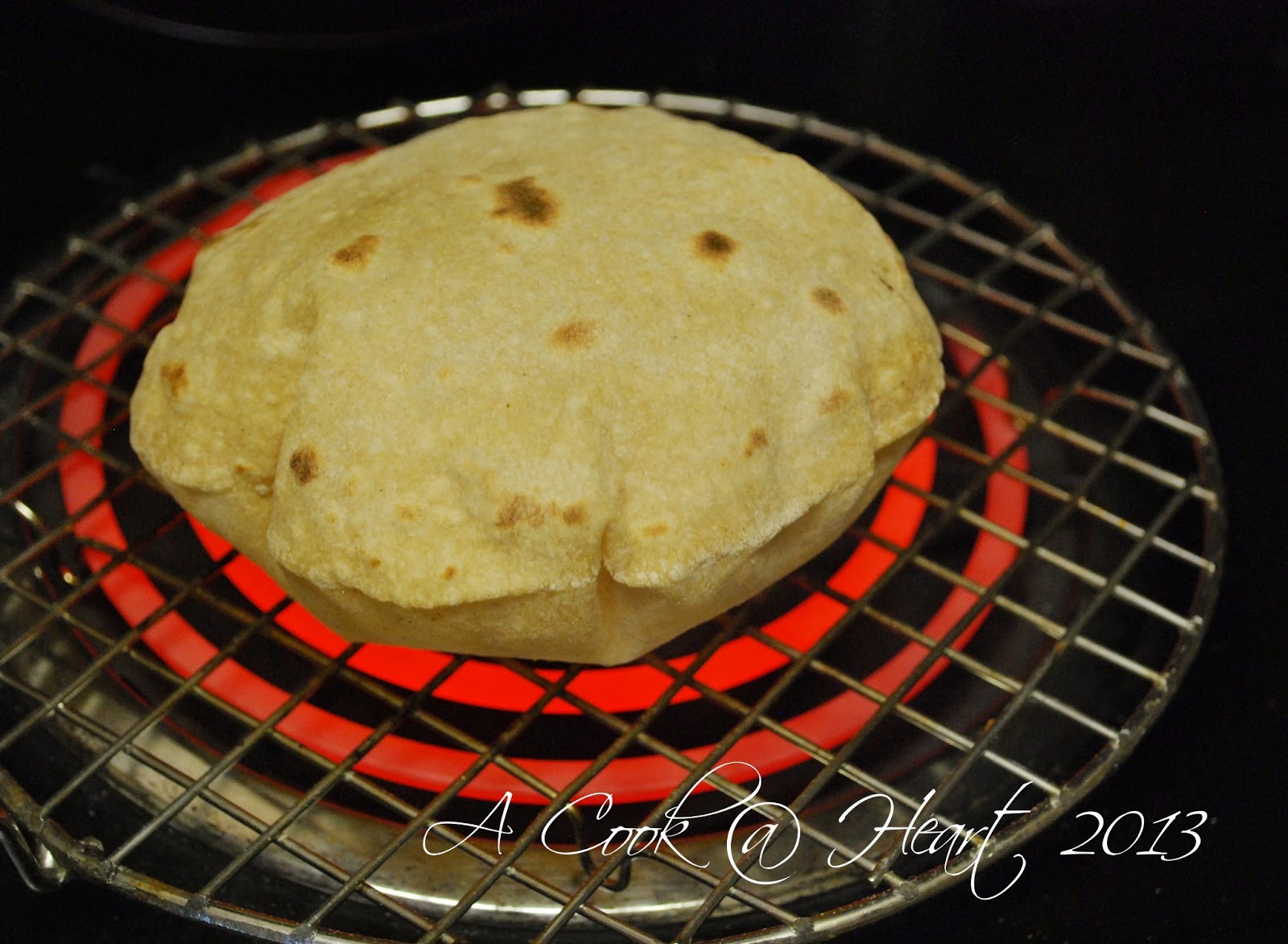 A Cook @ Heart: Polya ki Chapatya? I prefer Fulkas!