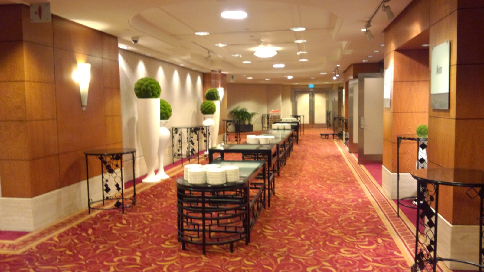 bouncing around in everyday life: fairmont atrium ballroom