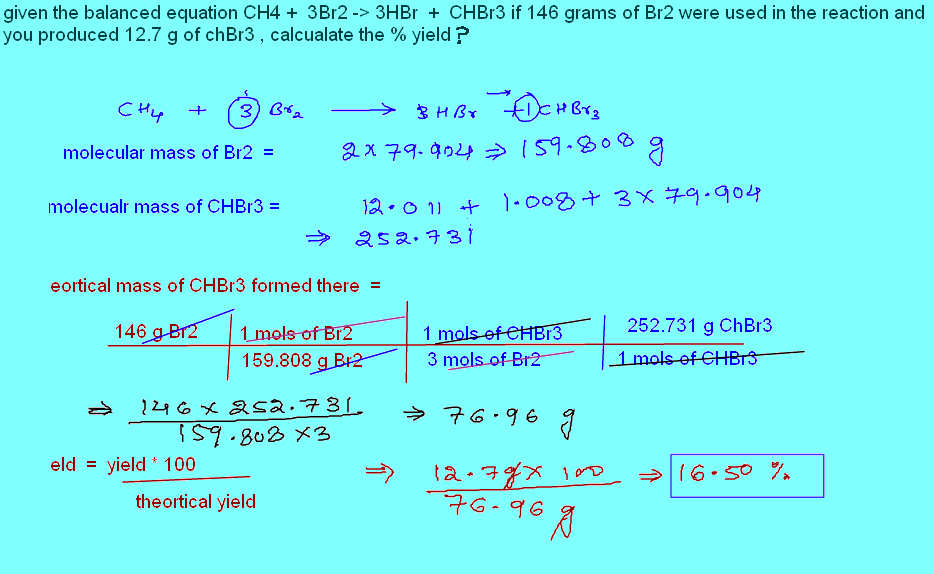 free-online-help-given-the-balanced-equation-ch4-3br2-3hbr