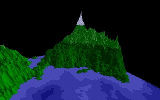 Atari ST games website: Fractal Landscape Generator