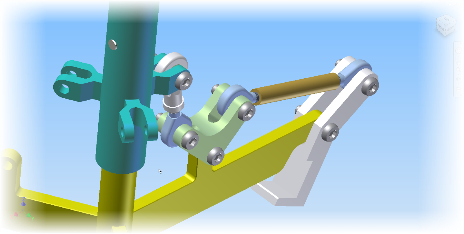 All the bolts placed