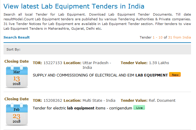 Tender Detail - Latest Information About Indian & Global Tenders: How ...