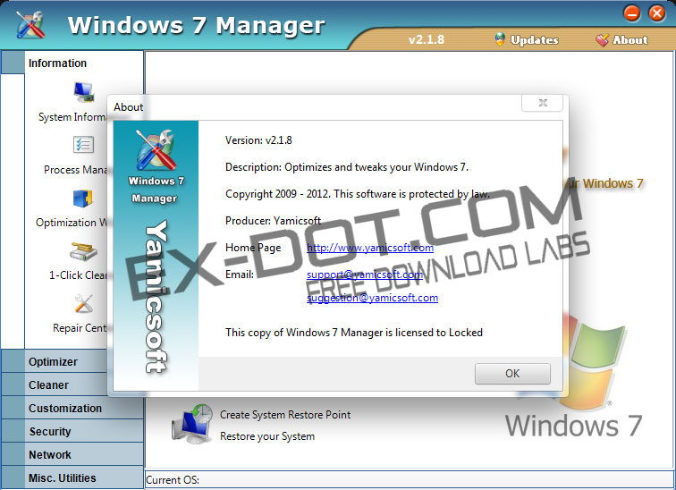Windows 7 manager v2 1 1 x86 x64 incl keygen lsumxz : rsaljoro
