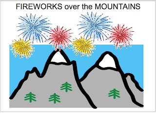 Chapel Hill Snippets: Fireworks Everywhere! Printable book