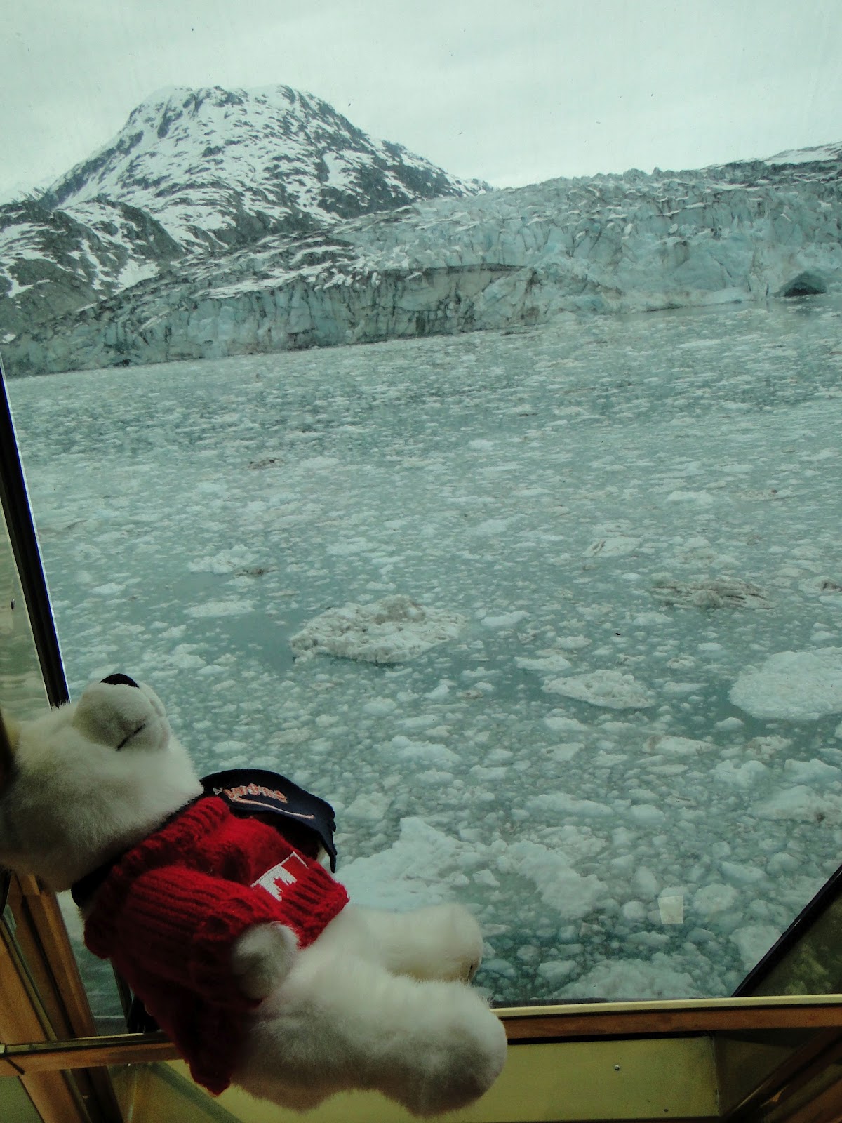 SATW Canada Travelling Teddy Bear Blog: Maurice en Alaska