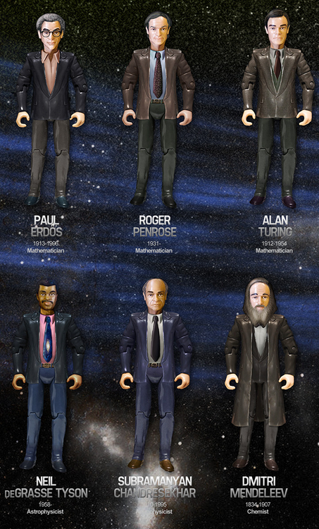 Calvin's Canadian Cave of Coolness: Heroes Of Science Action Figures