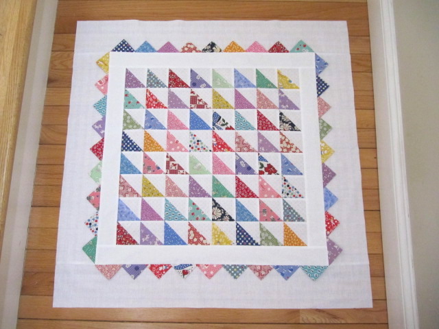 Sew Many Ways...: How To Make Prairie Points For Your Next Quilt Top...