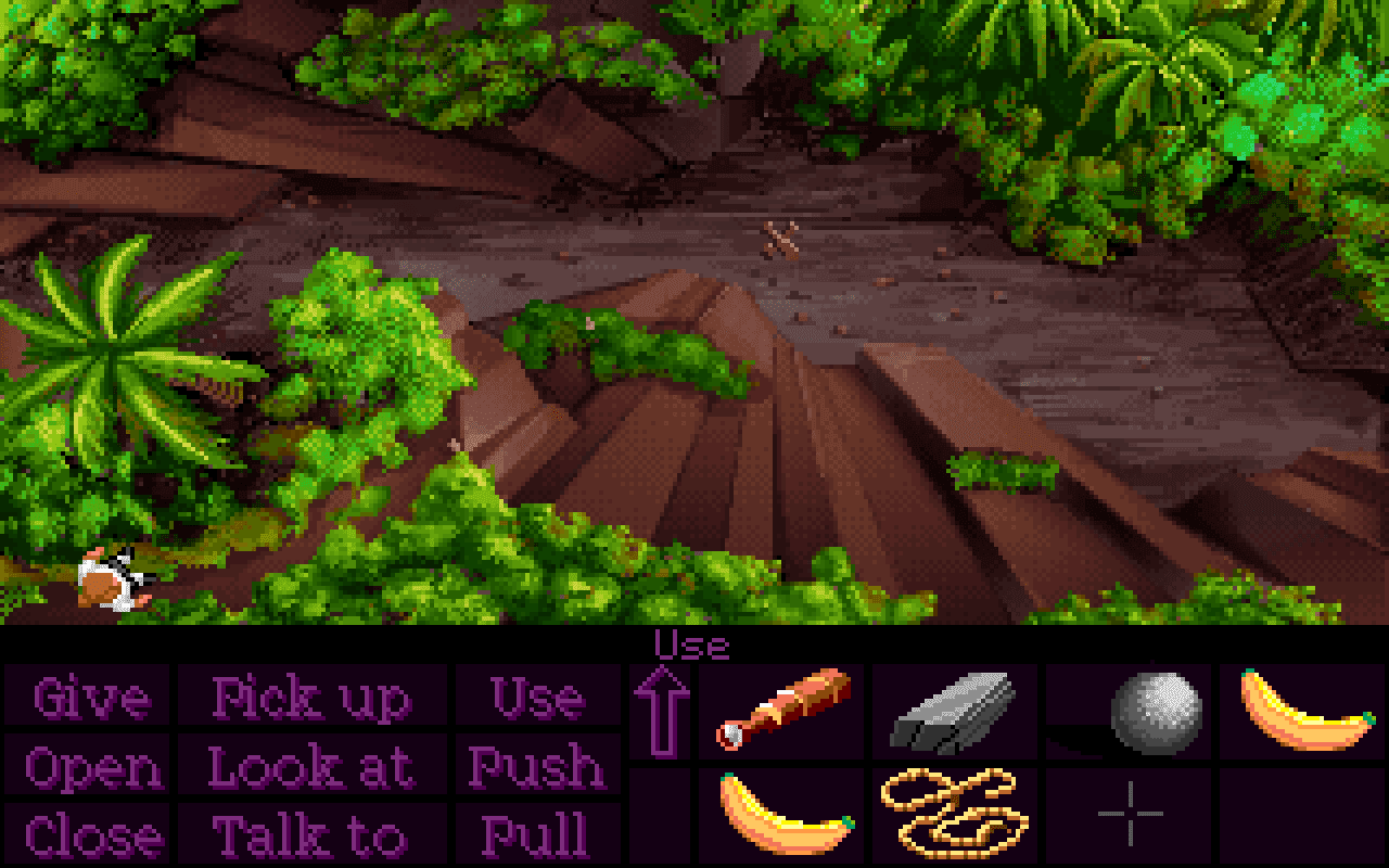 304: High camera angles in adventure game scenery