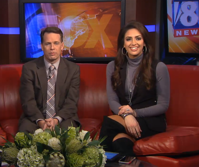 Charissa Thompson: KRISTI CAPEL LOOKS INCREDIBLE IN CLEVELAND!!!