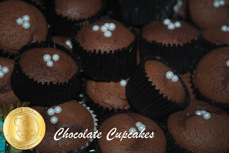 PATYSKITCHEN: VANILLA CHOCOLATE MINI CUPCAKES