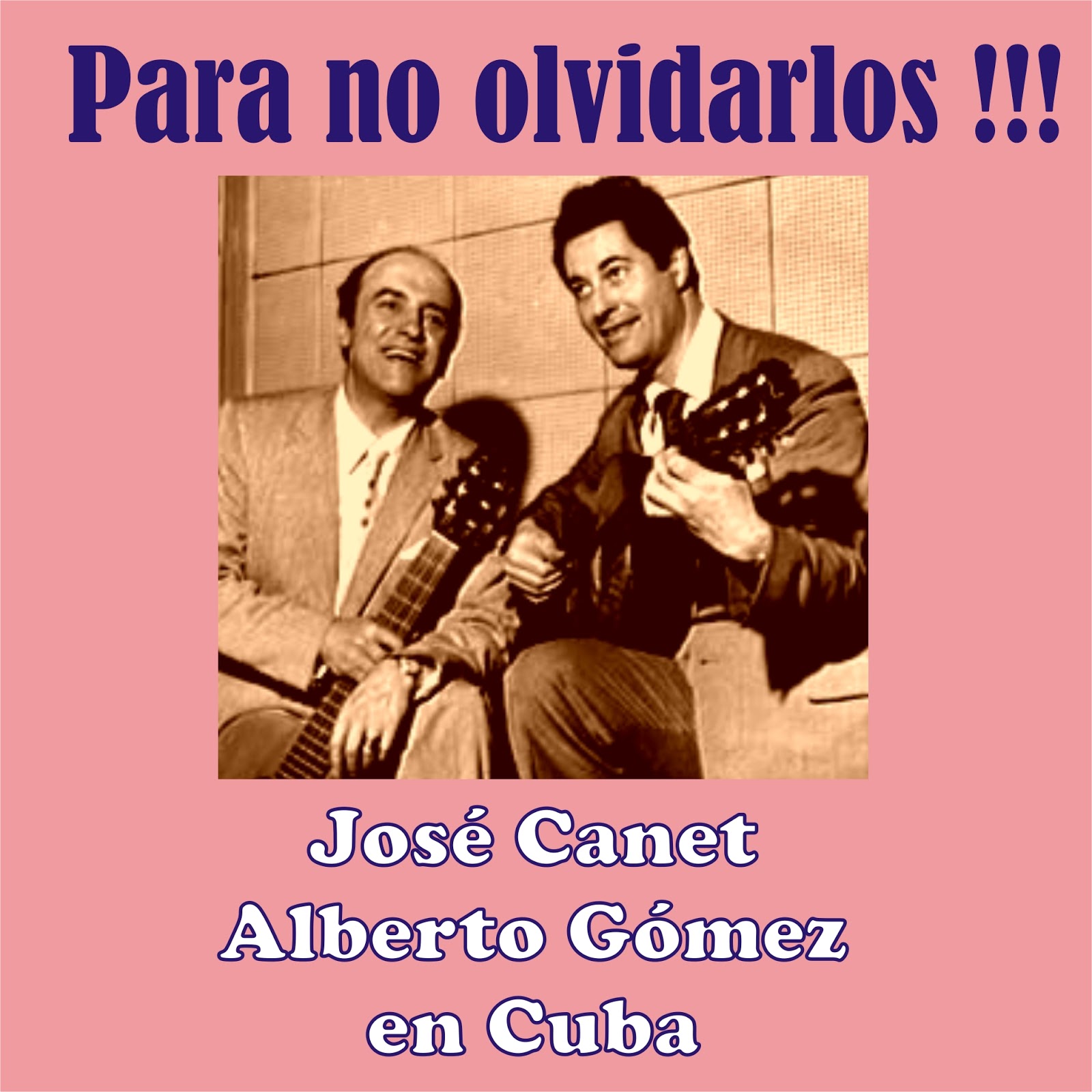 La nova Botica del Aleman.: Tango - Alberto Gómez y José Canet - En Cuba