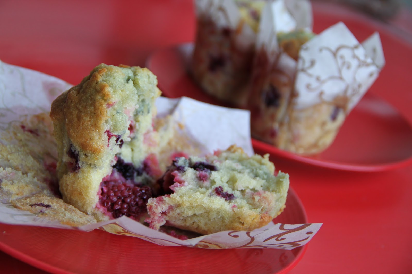 Ma Belle pâtisserie: Muffins aux fruits rouges