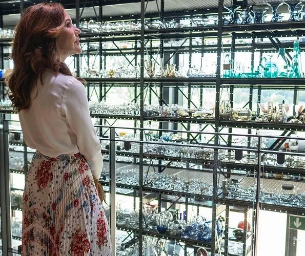 Crown Princess Mary attended the opening of new Holmegaard Museum