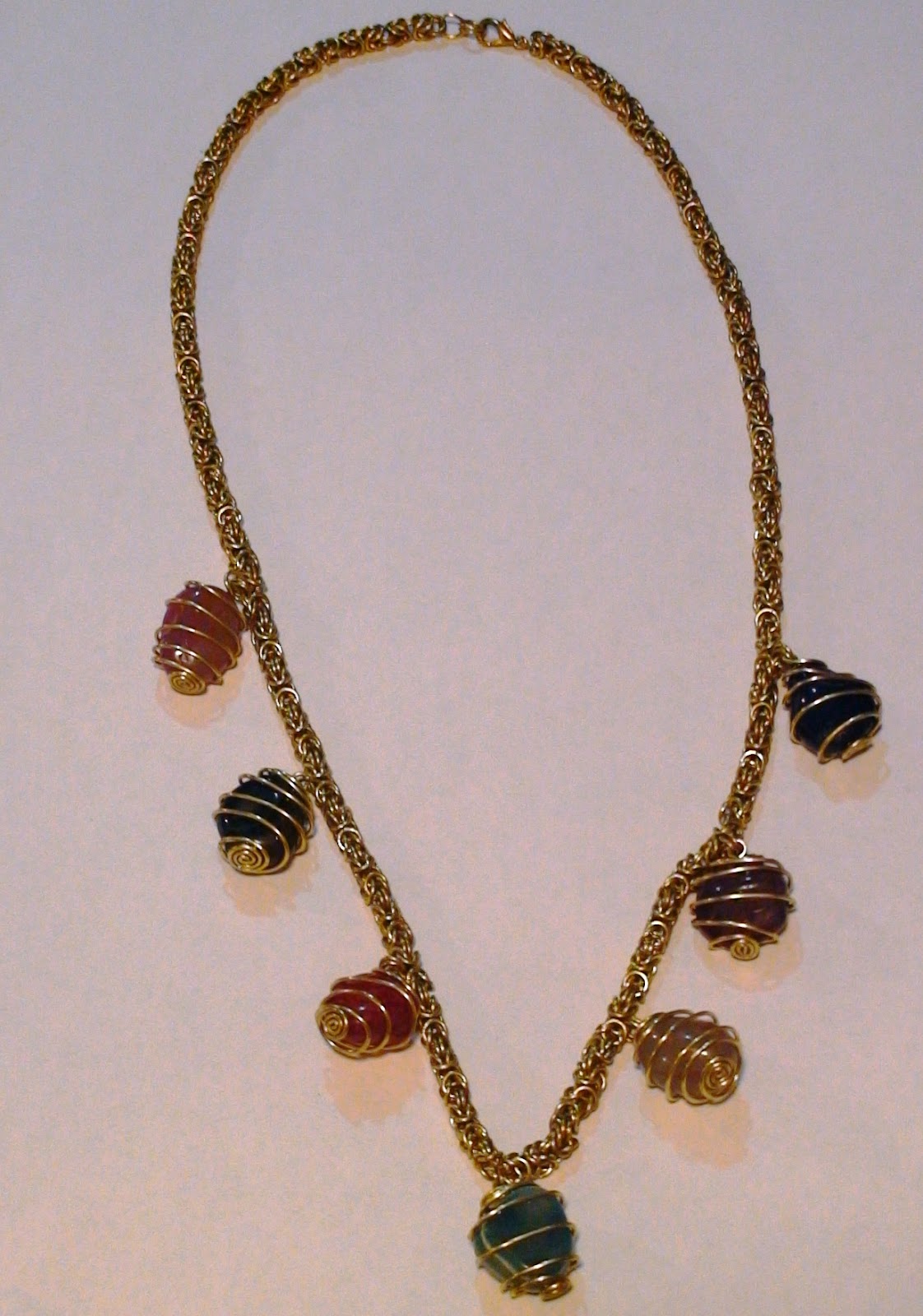 Joyeros Ramos: Collares. Cadena de punto peruano