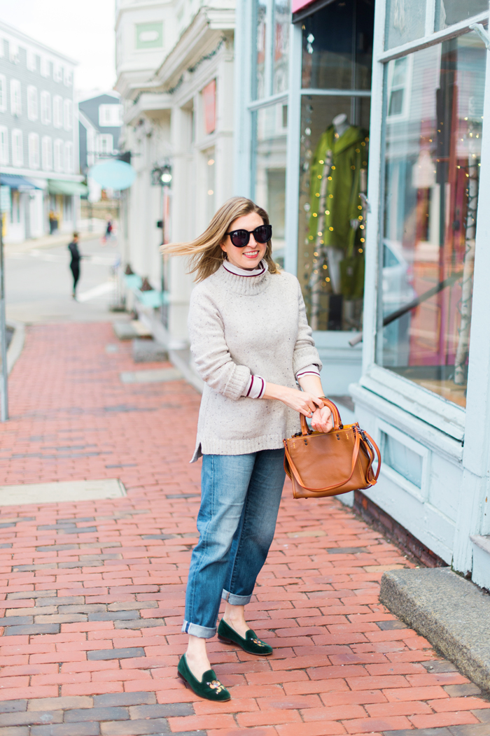 Stripes + Tweed - The Boston Fashionista