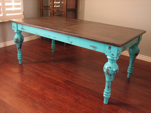Turquoise Tables