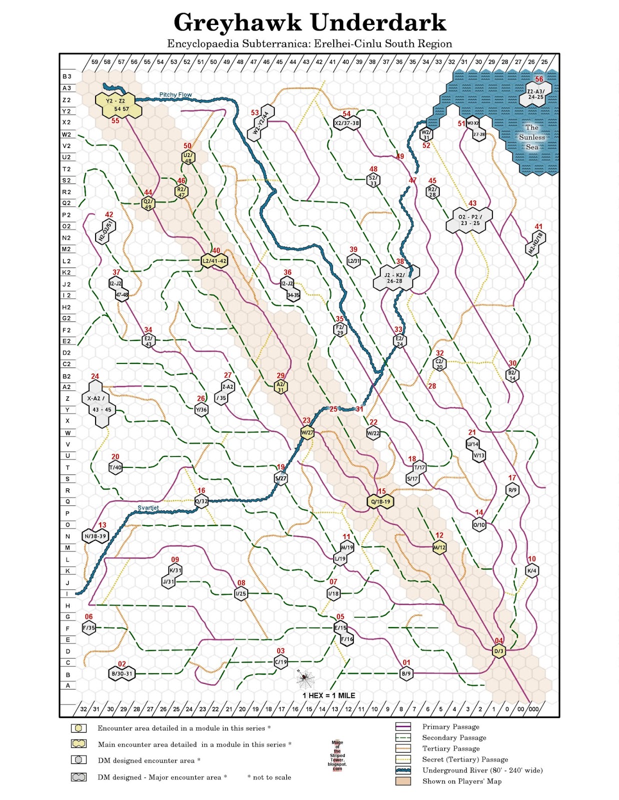 Mage of the Striped Tower: Greyhawk Underdark Updated