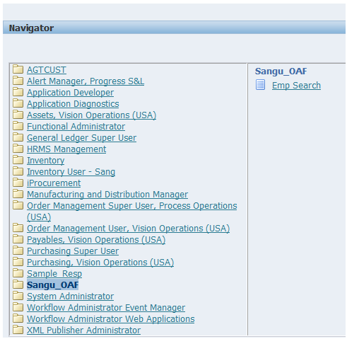 OAF by SSPatil: Registration of OAF Page in Apps