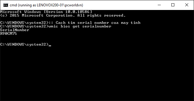 Một số lệnh thường dùng với hệ điều hành Microsoft Windows