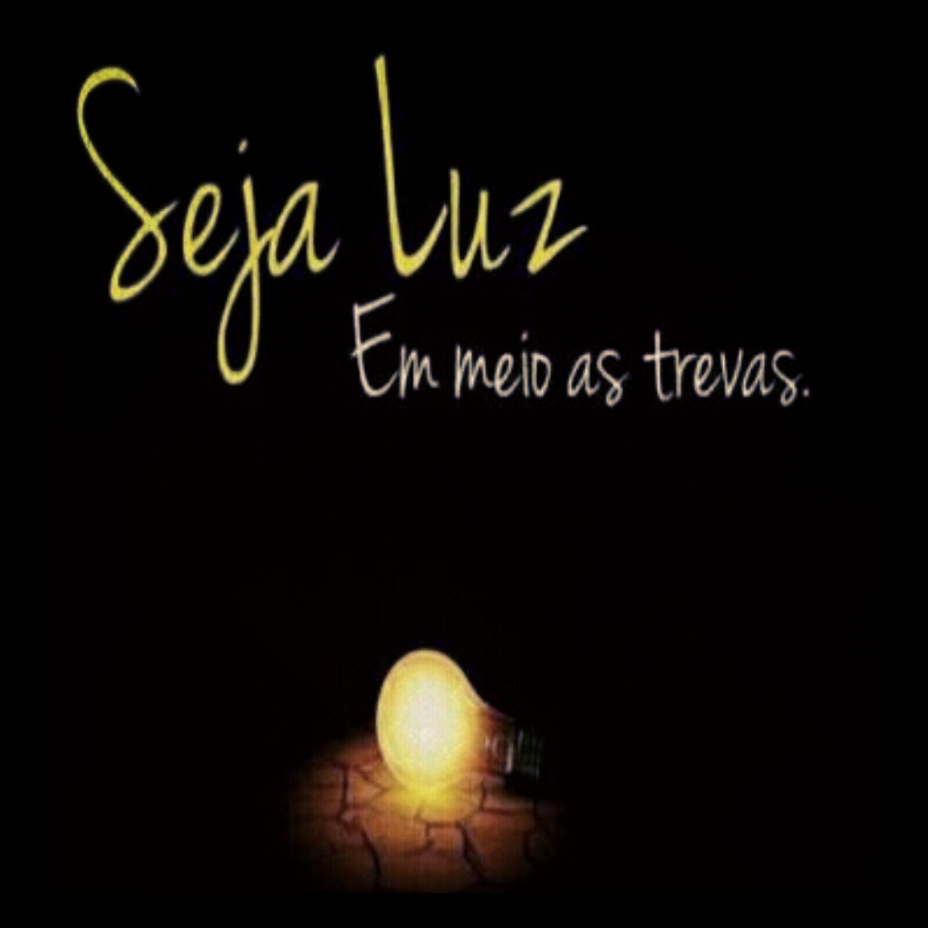DEUS É LUZ, quem pode andar na sua presença?