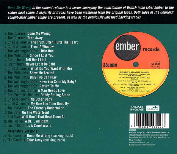 SIXTIES BEAT: Ember Beat Vol 2 - Done Me Wrong
