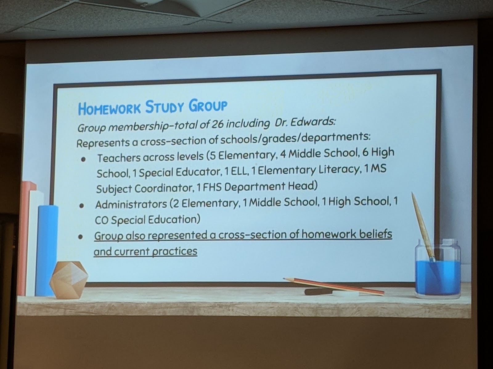 Franklin Matters: Live Reporting: Homework Update