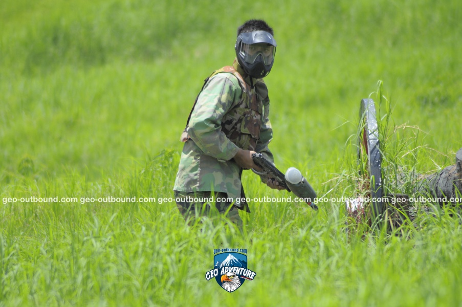 PAINTBALL GEO ADVENTURE LEMBANG BANDUNG: PERTEMPURAN PAINTBALL DI AREA ...