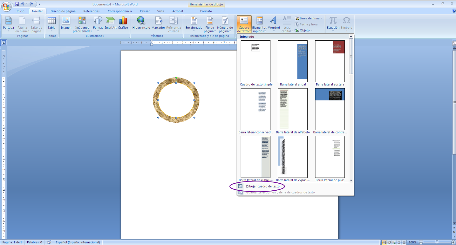 Scraperalimonera: Tutorial: adornos en word