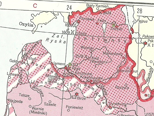 Wojtek z Roztoki. : Inflanty