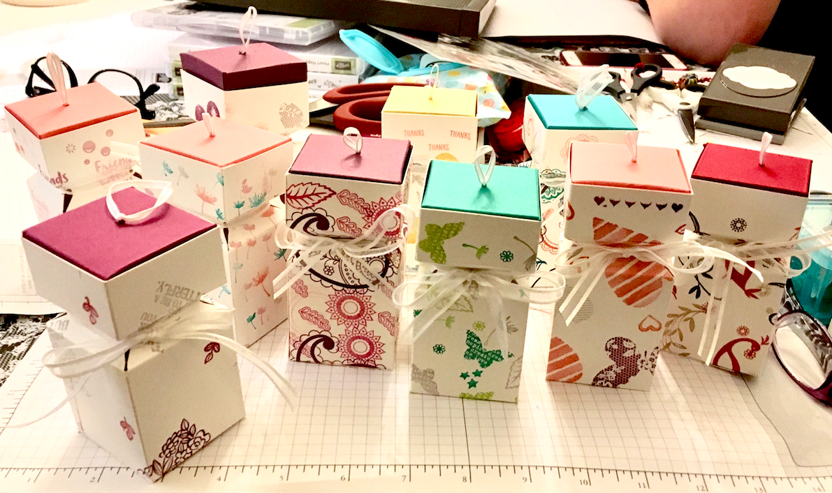 Nigezza Creates: Hand Stamped Half Cracker Gift Box With Hidden Gift ...