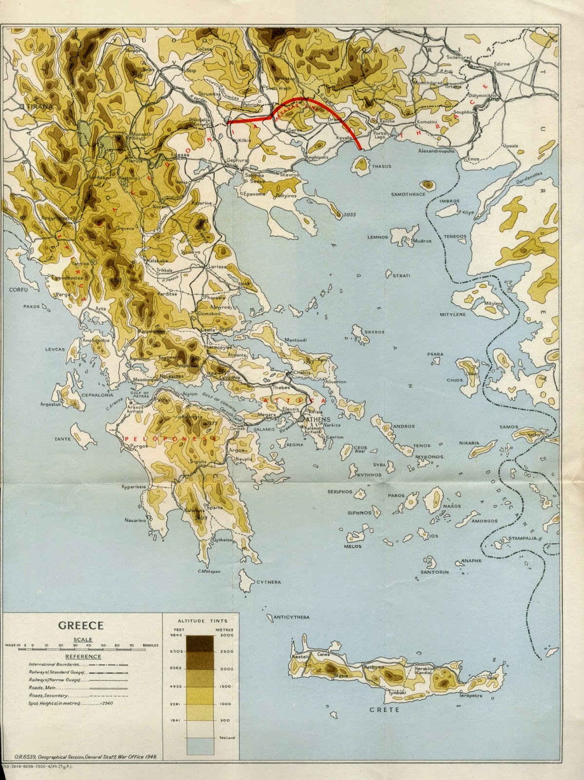 Greece 1944-1945: Report by the Supreme Allied Commander Meditterranean ...