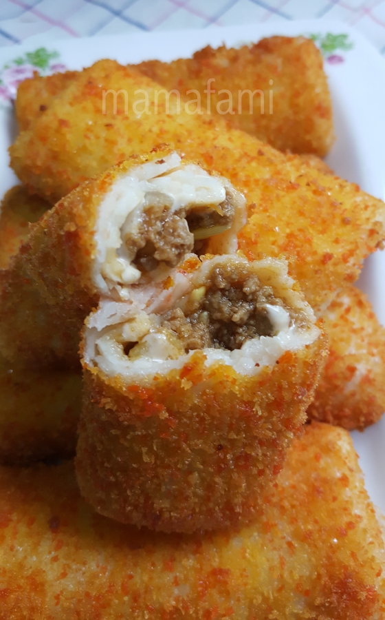 MamaFaMi's Spice n Splendour: Risoles Cheese Daging