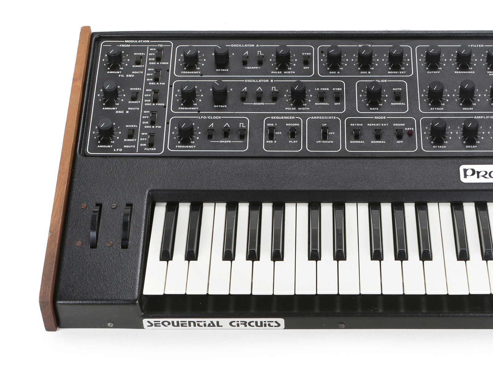 MATRIXSYNTH: Sequential Circuits Pro One Vintage Analog Synth SN 3224