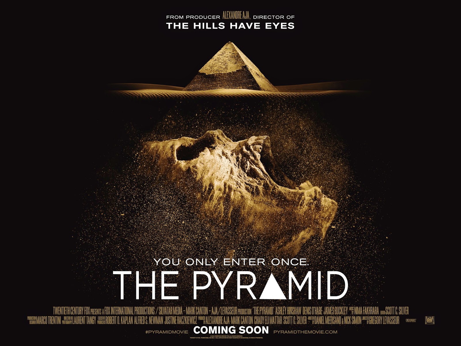 Horror Sci-fi and More!: THE PYRAMID (2014)