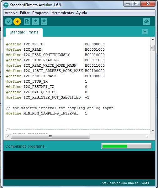 Arduino + Node.js + Johnny-Five