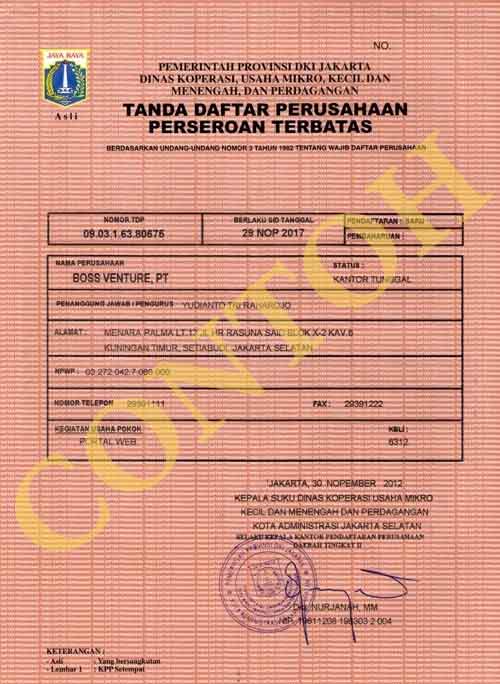 Tanda Daftar Perusahaan Pengertian Syarat Dan Tahapan Pembuatannya - Riset