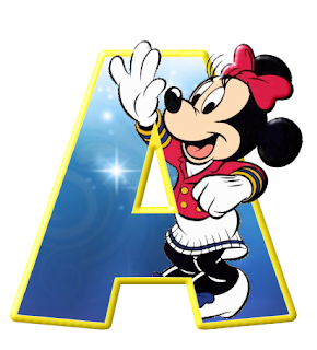 Alfabeto de personajes Disney con letras grandes. - Oh my Alfabetos!