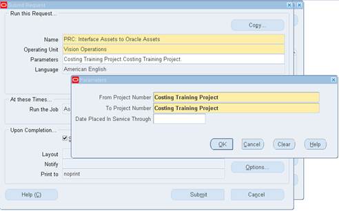 Oracle Applications: Asset Capitalization in Oracle Projects Module