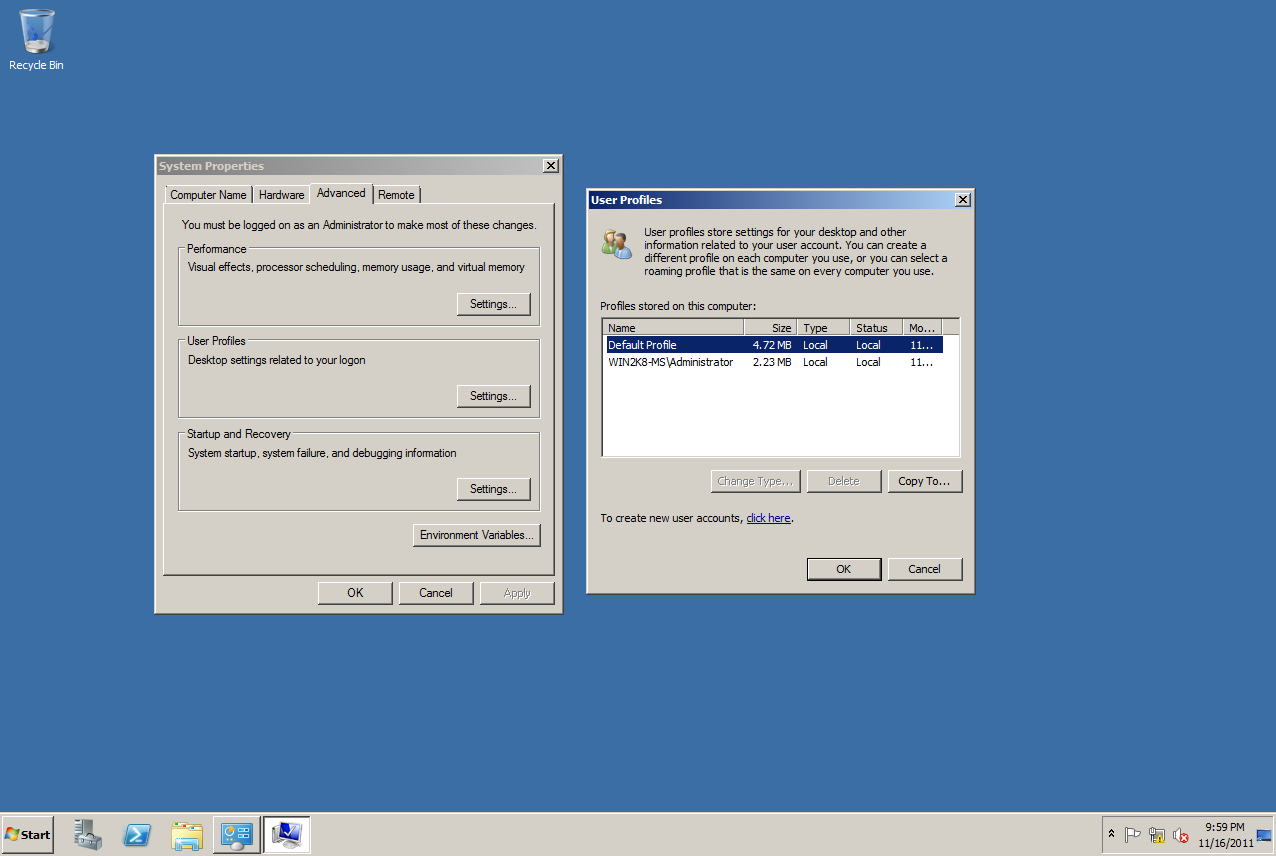 AD Shot Gyan: Configuring Mandatory Profiles for Windows 7