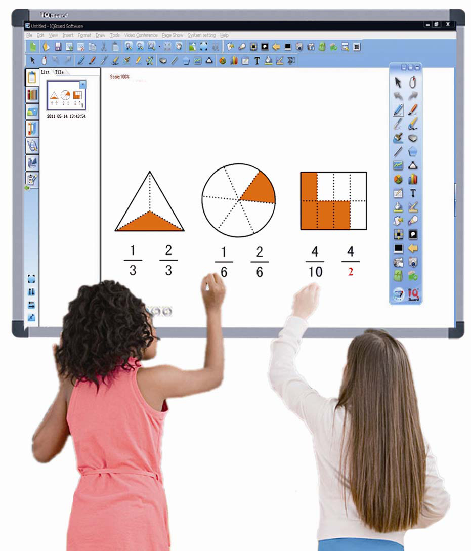 Gente Edu-Cada: IQ BOARD EN EXPODIDÁCTICA