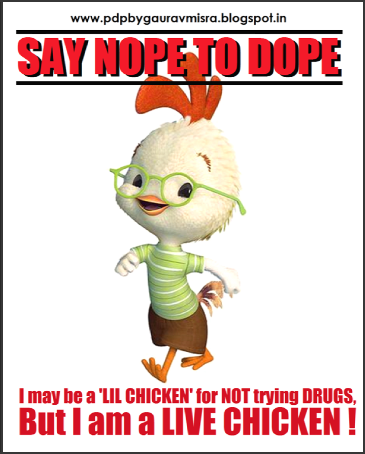 PDP By Gaurav Misra: SAY NOPE TO DOPE