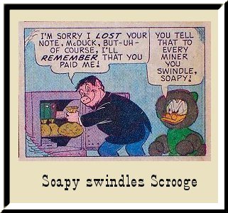 Soapy Smith's Soap Box: Soapy Slick: Disney's bad man character.