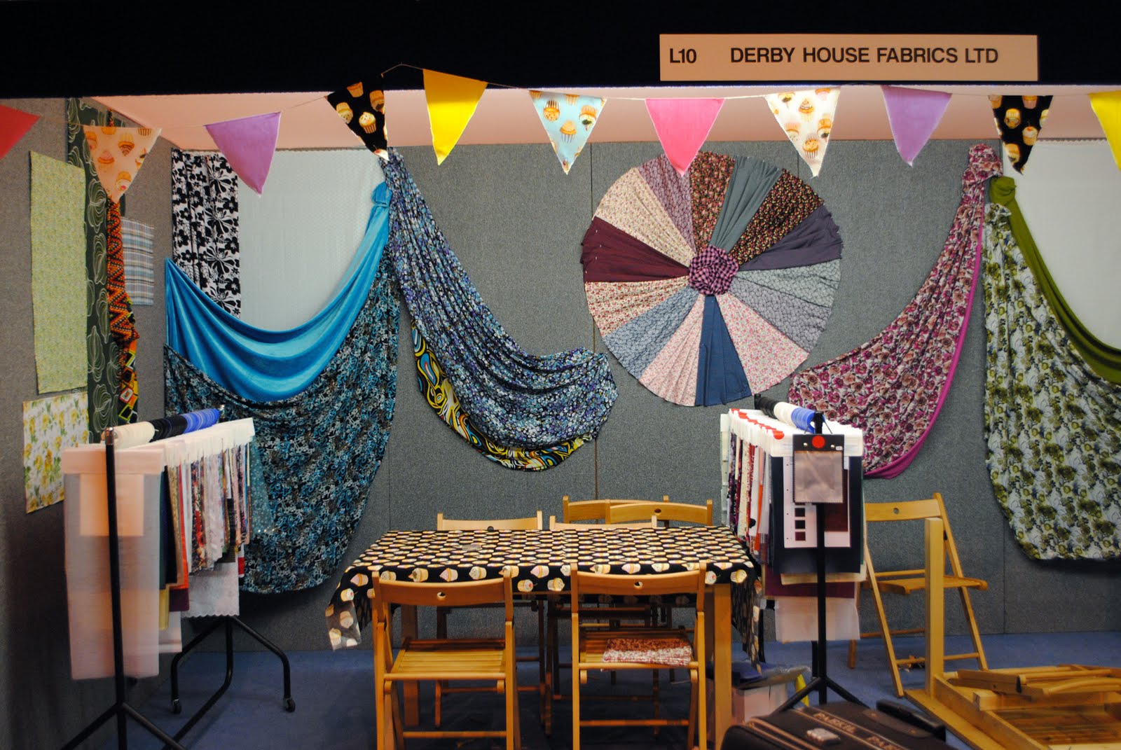 Leanne Laura: Craft and Stitch Fair, NEC, Birmingham - Fabric Display