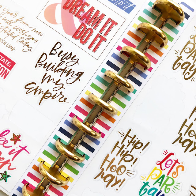 DIY Happy Planner Sticker Book - Jen, In Real Life. Seriously