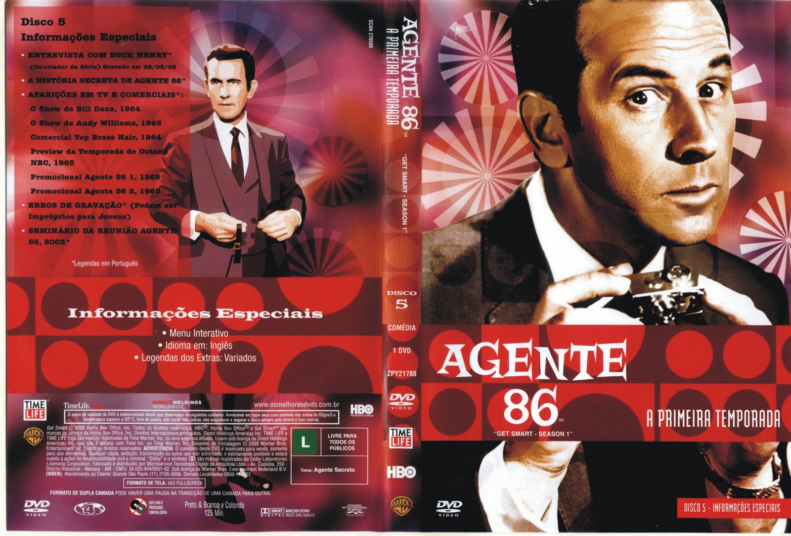 Agente 86 1ª Temporada 1965 Dubl | projetorantigo