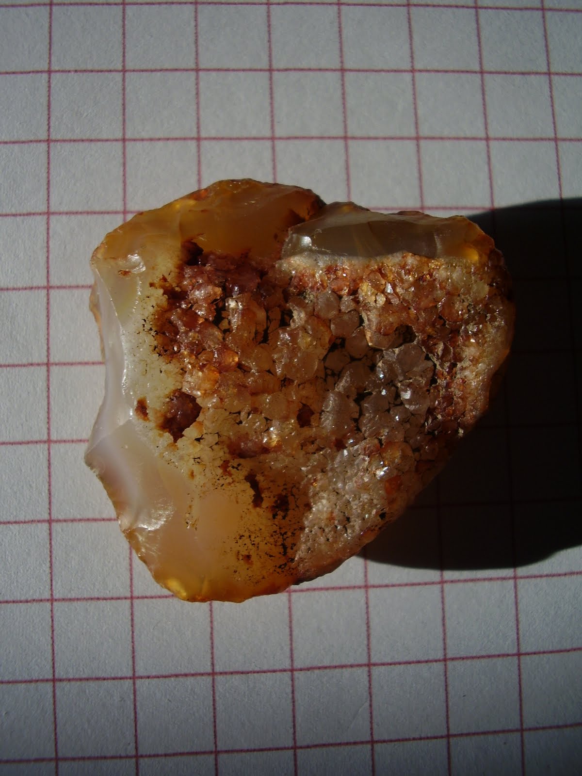 Archaeology of Portable Rock Art: Art on a stone flake: a translucent ...