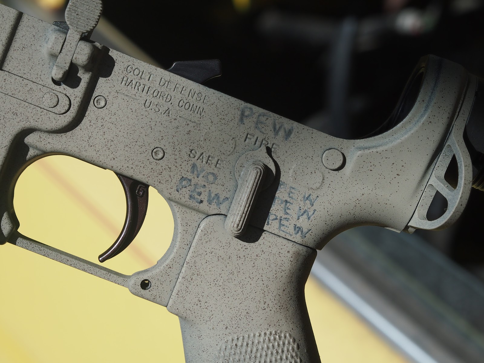 Mister Donut's Firearms Blog: Mk18 Block II painted lower and Surefire ...