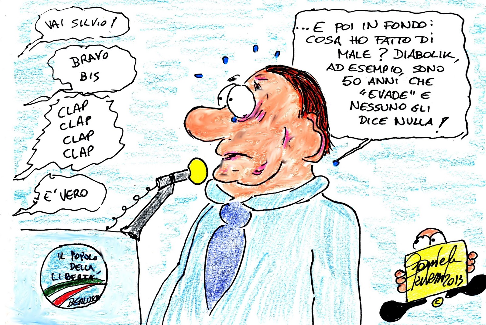 I Tarlo fumetti: Il comizio...