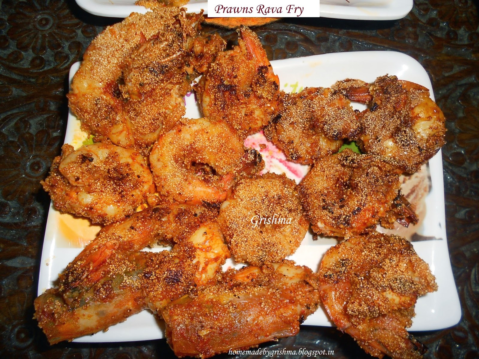 Homemade Delicacies: Prawns fry